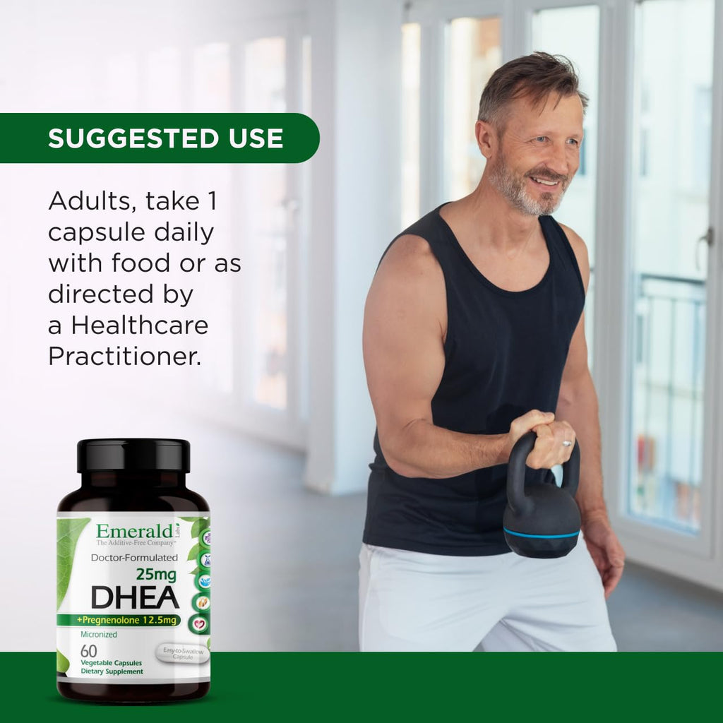 vegan DHEA capsules for health