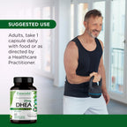 vegan DHEA capsules for health