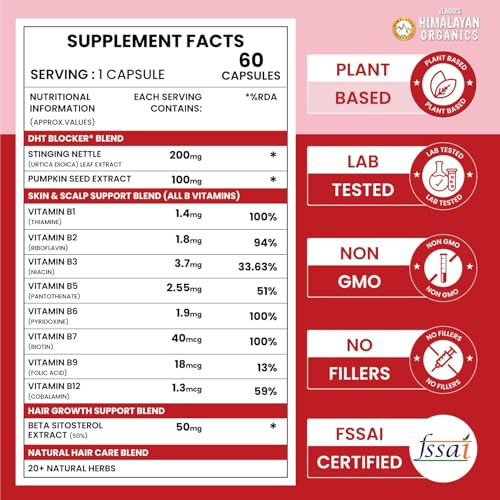 vegan DHT blocker for men and women