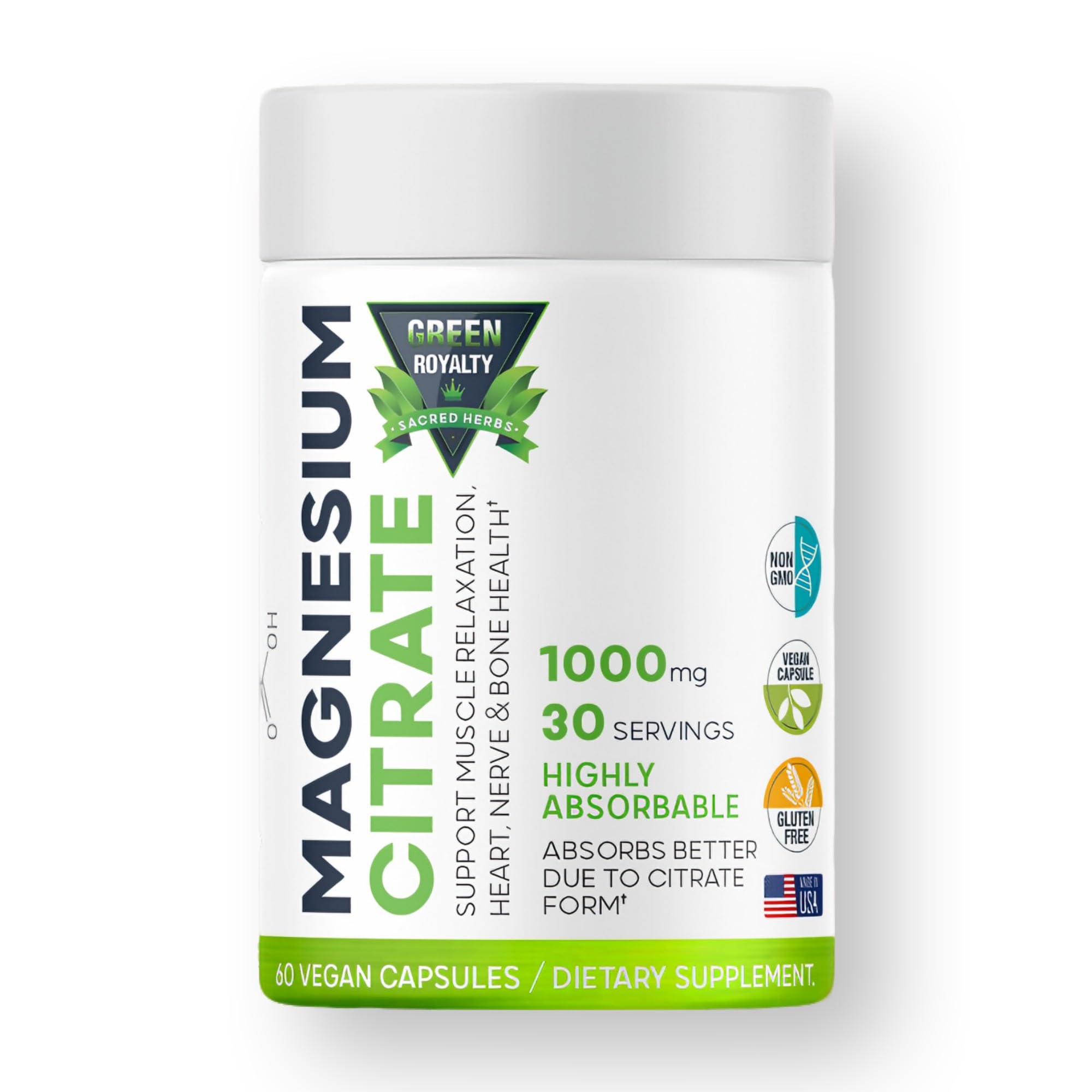 Vegan dietary magnesium capsules
