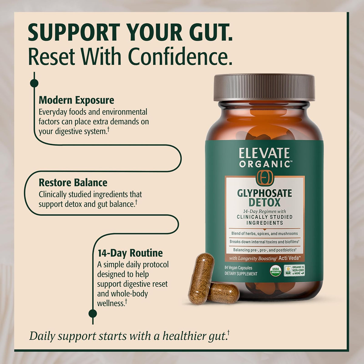 Vegan digestive enzyme supplement
