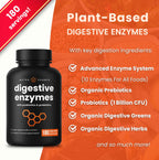 Vegan digestive enzymes for easy digestion