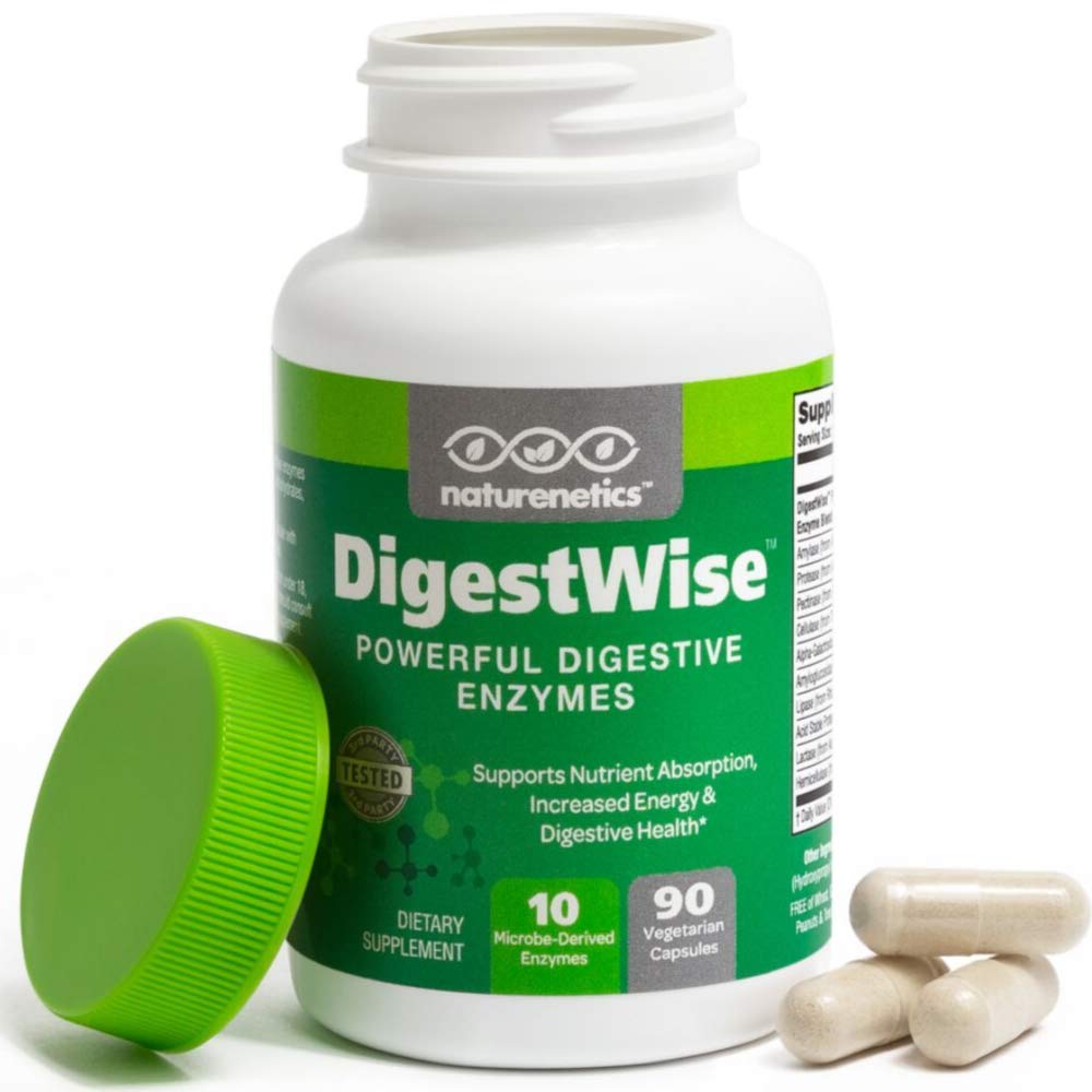 Vegan digestive enzymes for gut health
