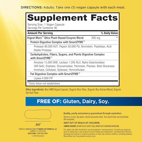 vegan digestive enzymes for gut health