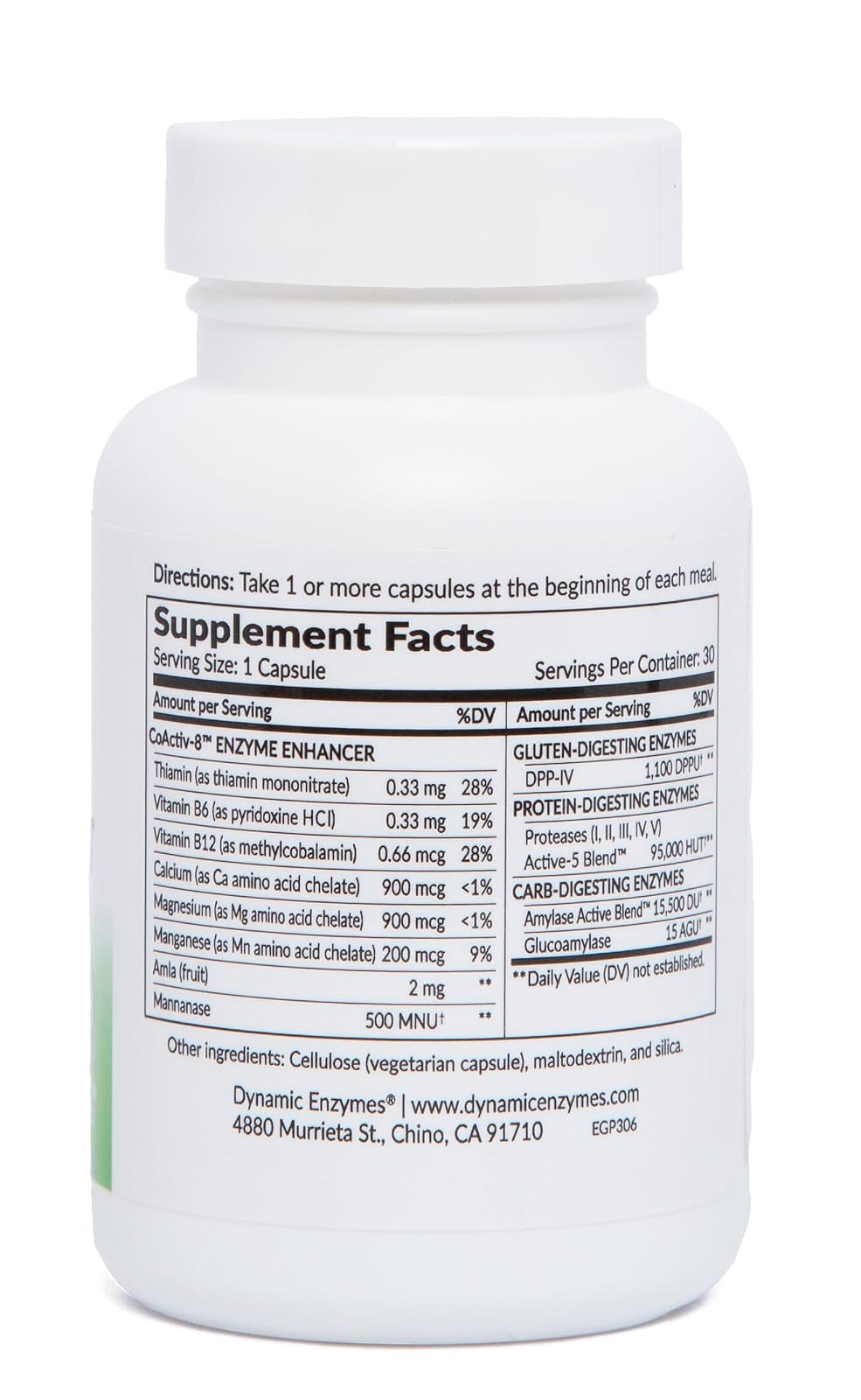 Vegan digestive enzymes for sensitive stomachs