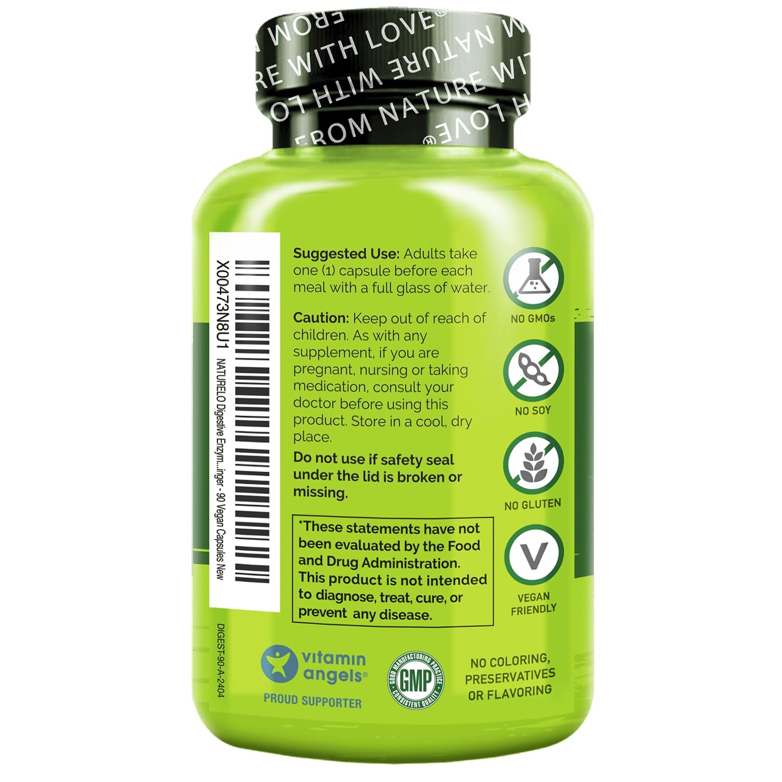 vegan digestive enzymes with ginger