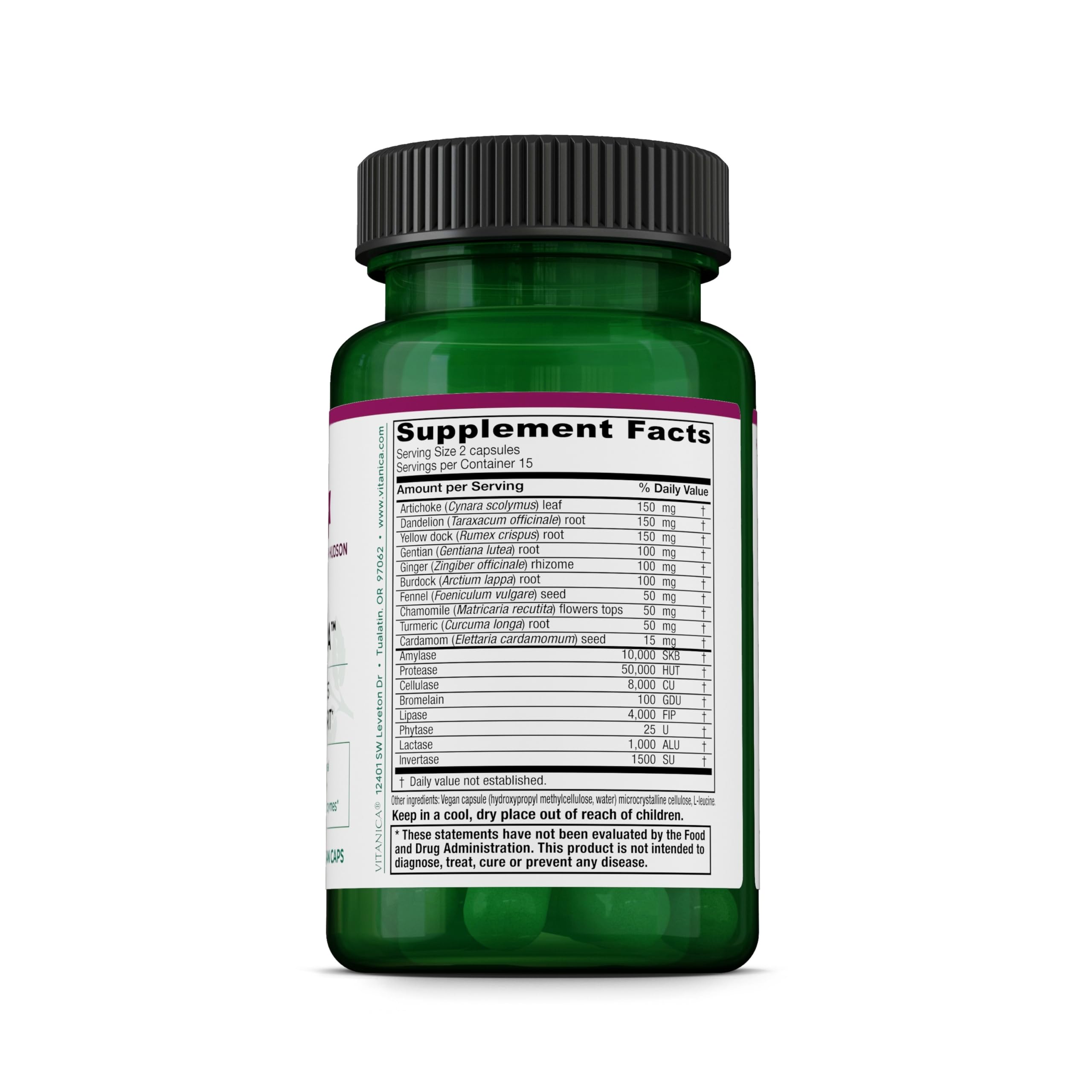 vegan digestive health capsules