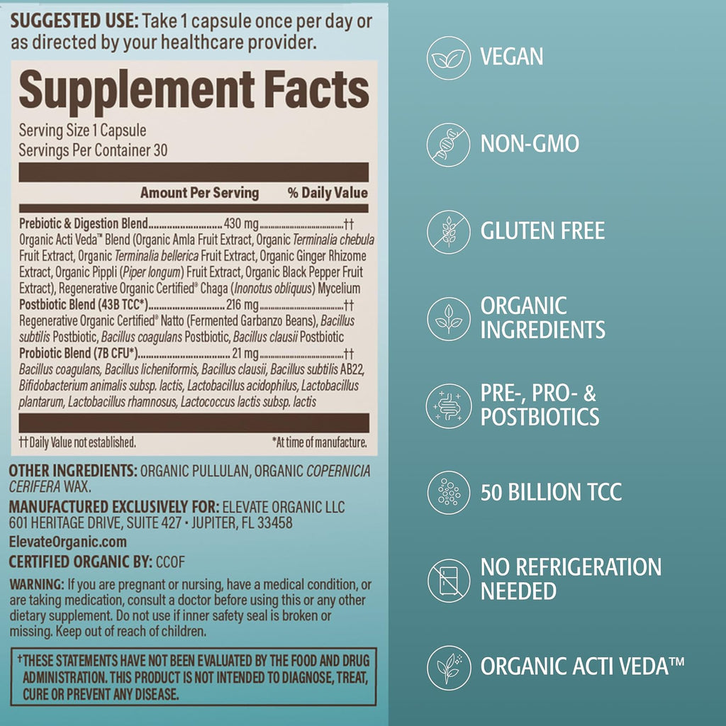 vegan digestive health supplement