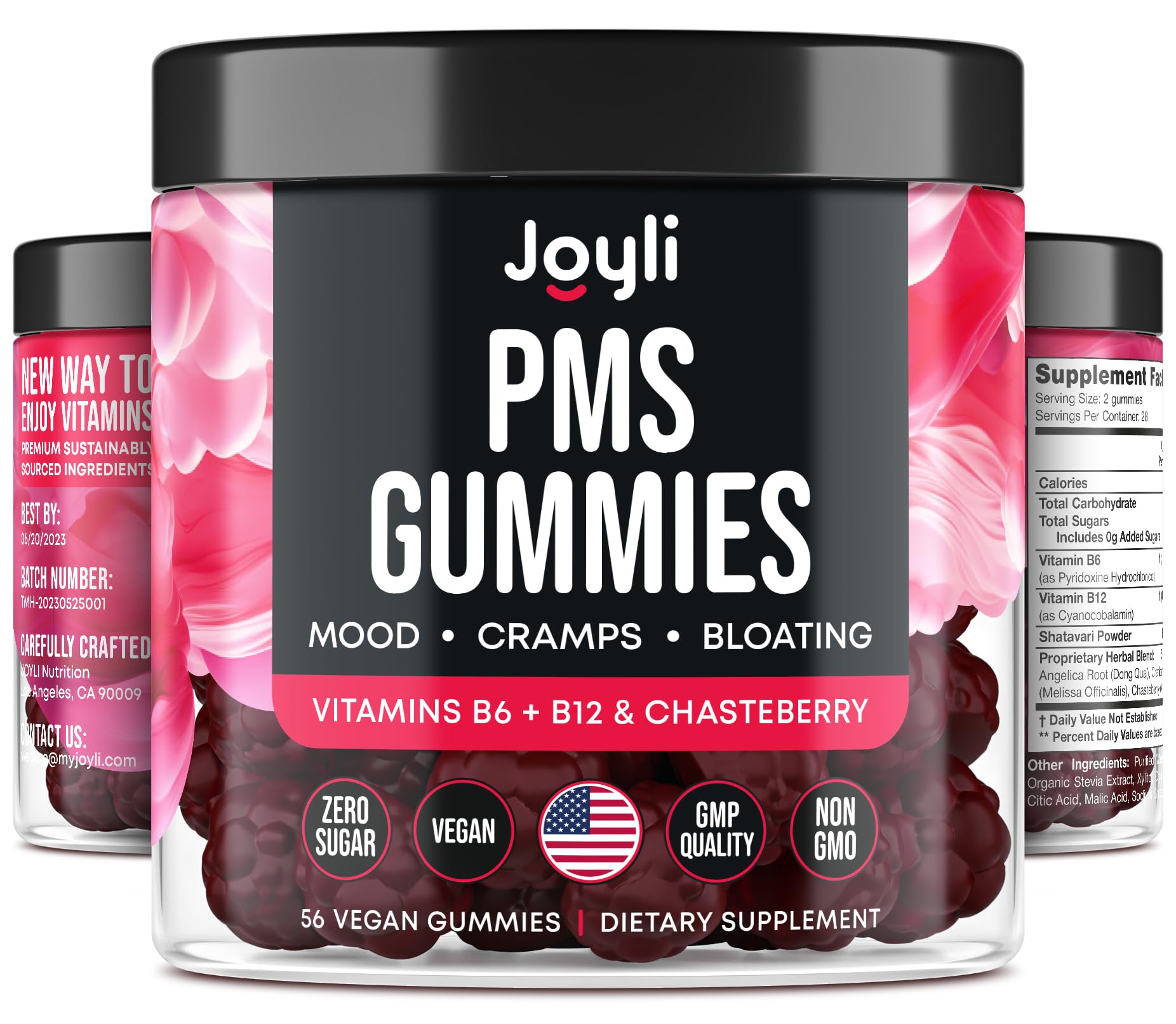 Vegan dong quai PMS gummies