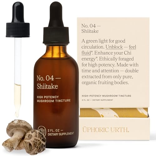 Vegan double-extracted mushroom tincture