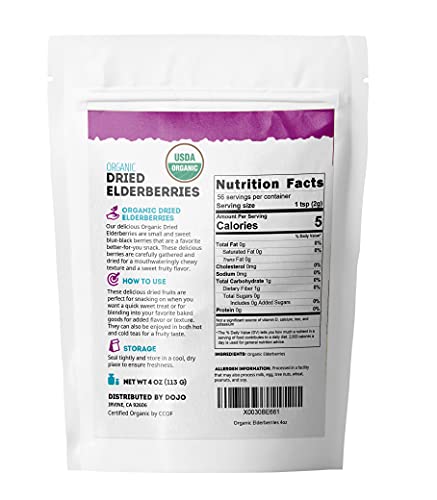 vegan dried berries in resealable bag