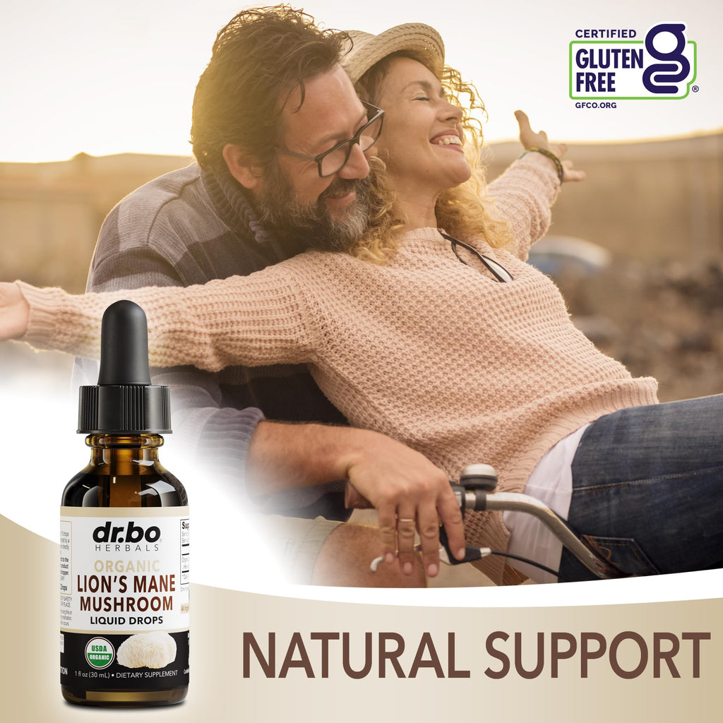 Vegan drops for improved concentration