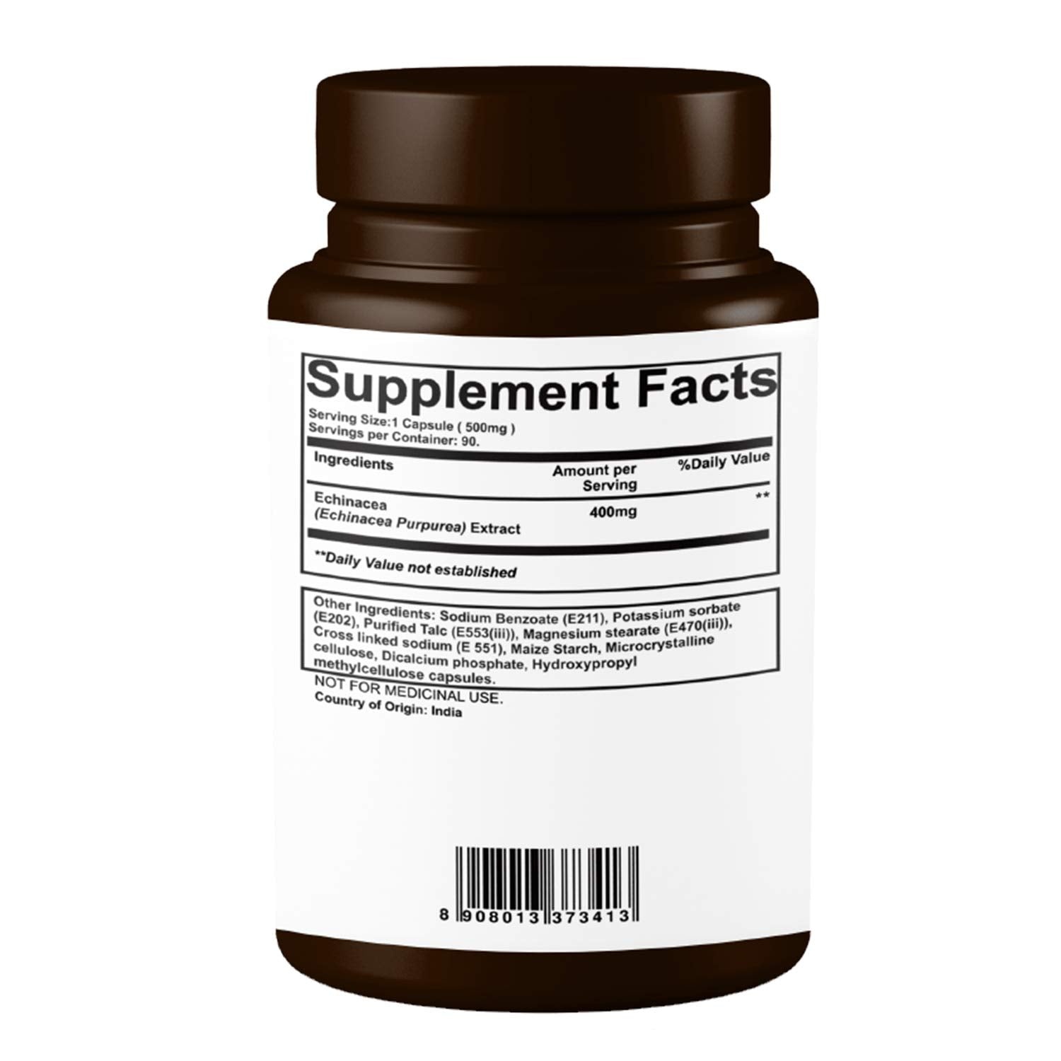 vegan echinacea capsules for vitality
