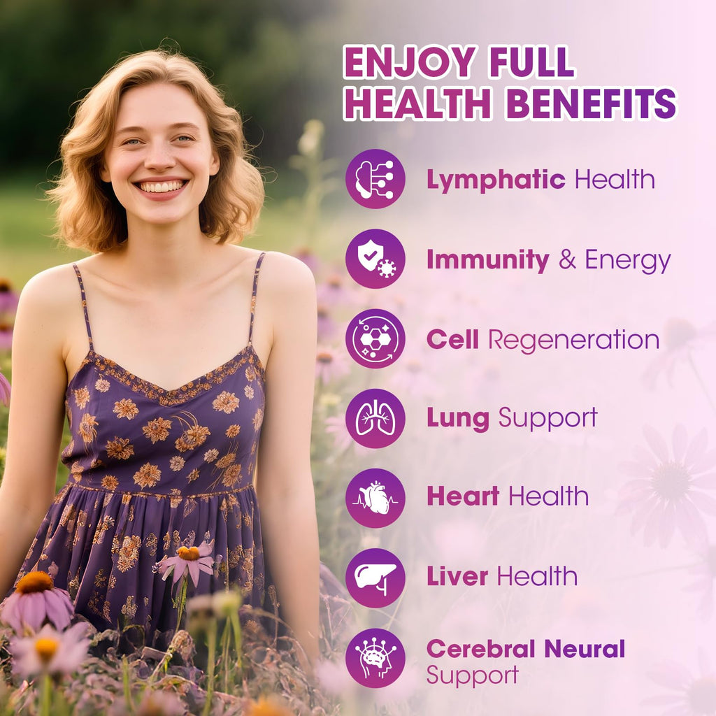Vegan echinacea for liver health