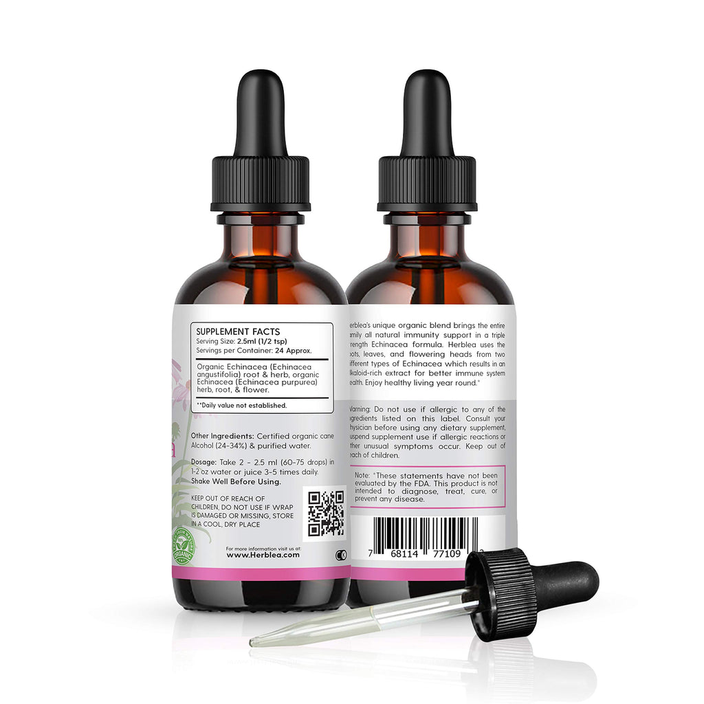 vegan echinacea herbal supplement