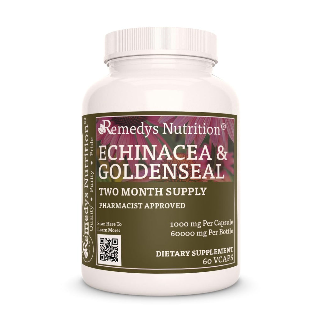 Vegan echinacea supplement for wellness