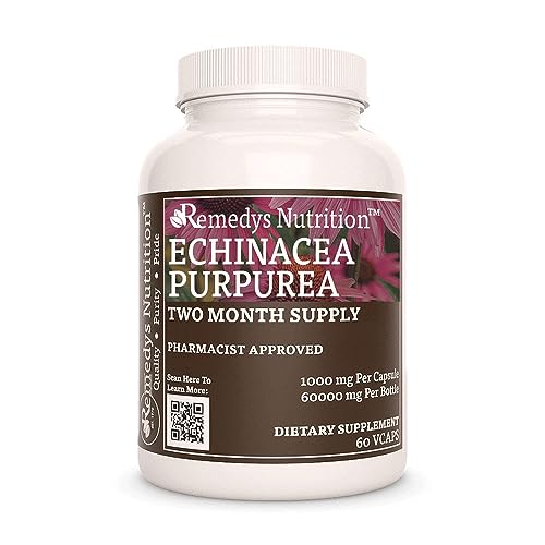 Vegan echinacea supplement for wellness