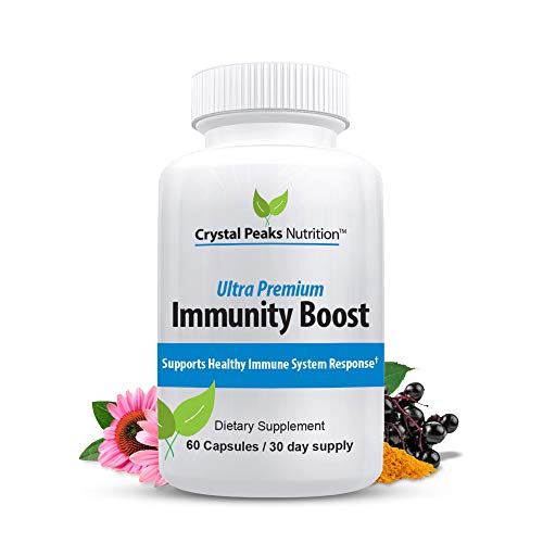 Vegan elderberry capsules for adults