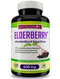 Vegan elderberry capsules for immune support