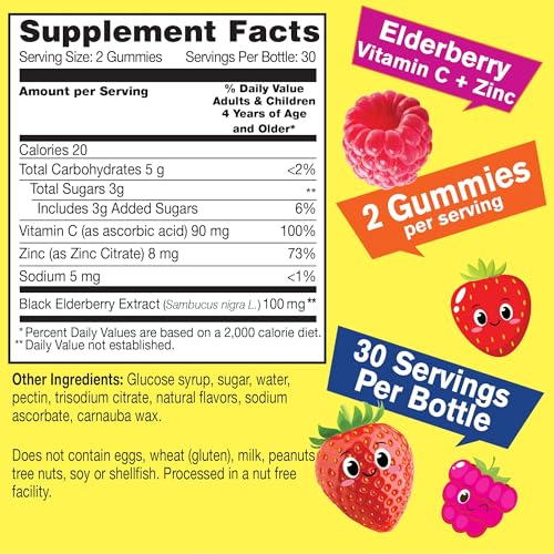 vegan elderberry gummies for children