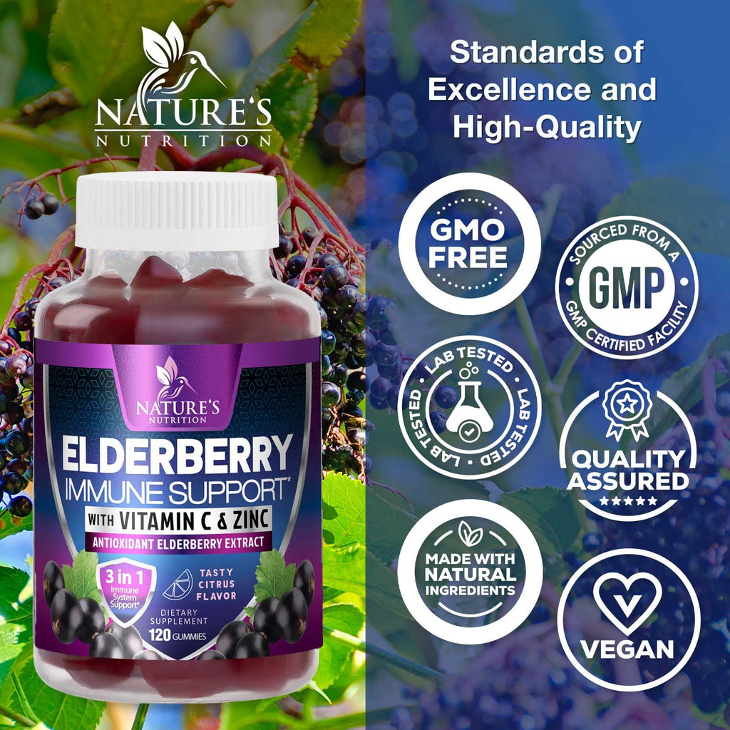 vegan elderberry gummies for daily wellness