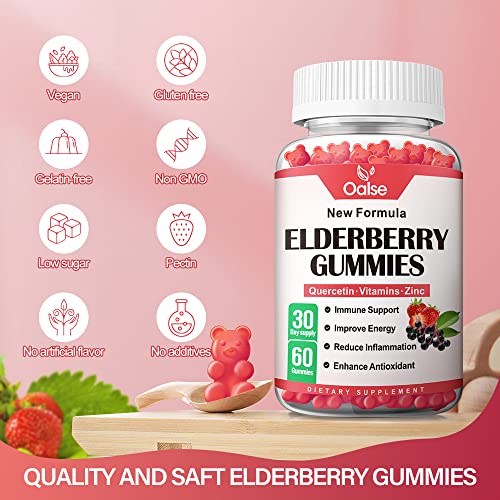 Vegan elderberry gummies for families