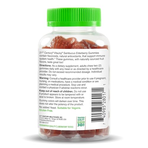 vegan elderberry gummies for health