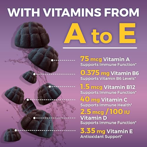 vegan elderberry gummies for healthy kids