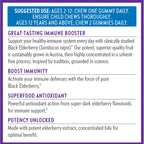 vegan elderberry gummies for immune support