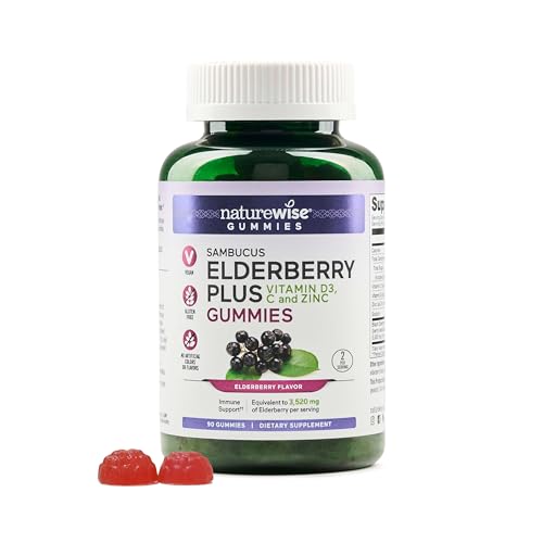 vegan elderberry gummies for immune support