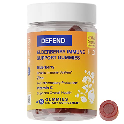 vegan elderberry gummies for immune support
