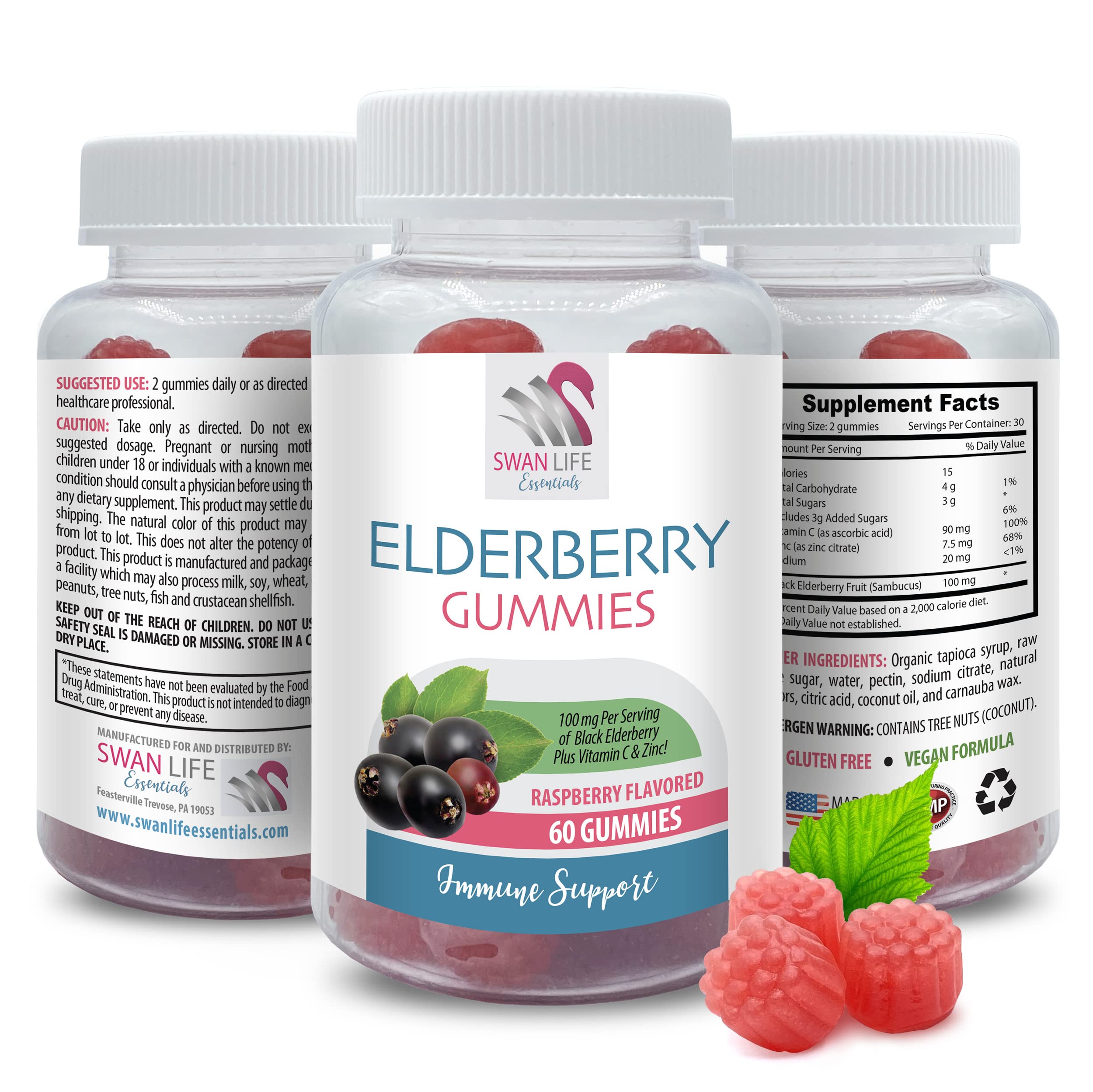 vegan elderberry gummies for immunity