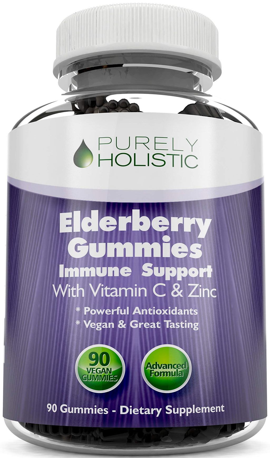 vegan elderberry gummies for immunity