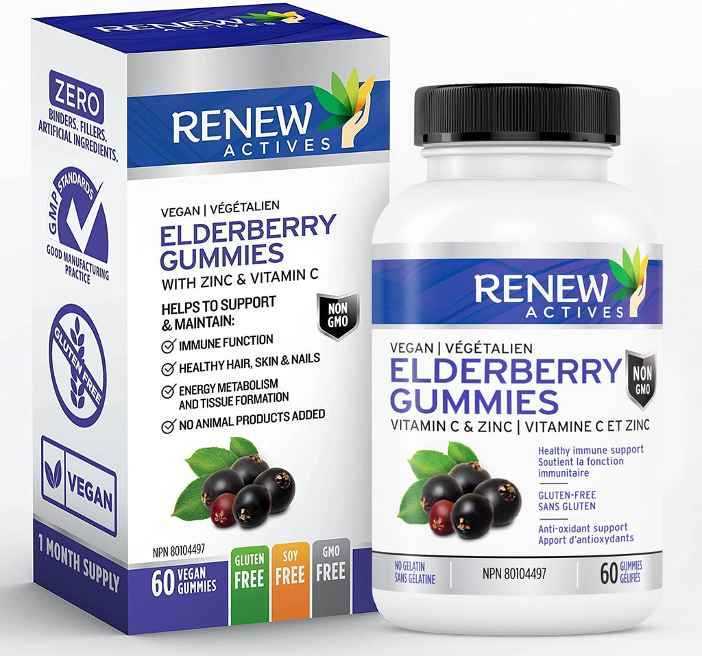 vegan elderberry gummies for immunity