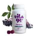 Vegan elderberry gummies for immunity