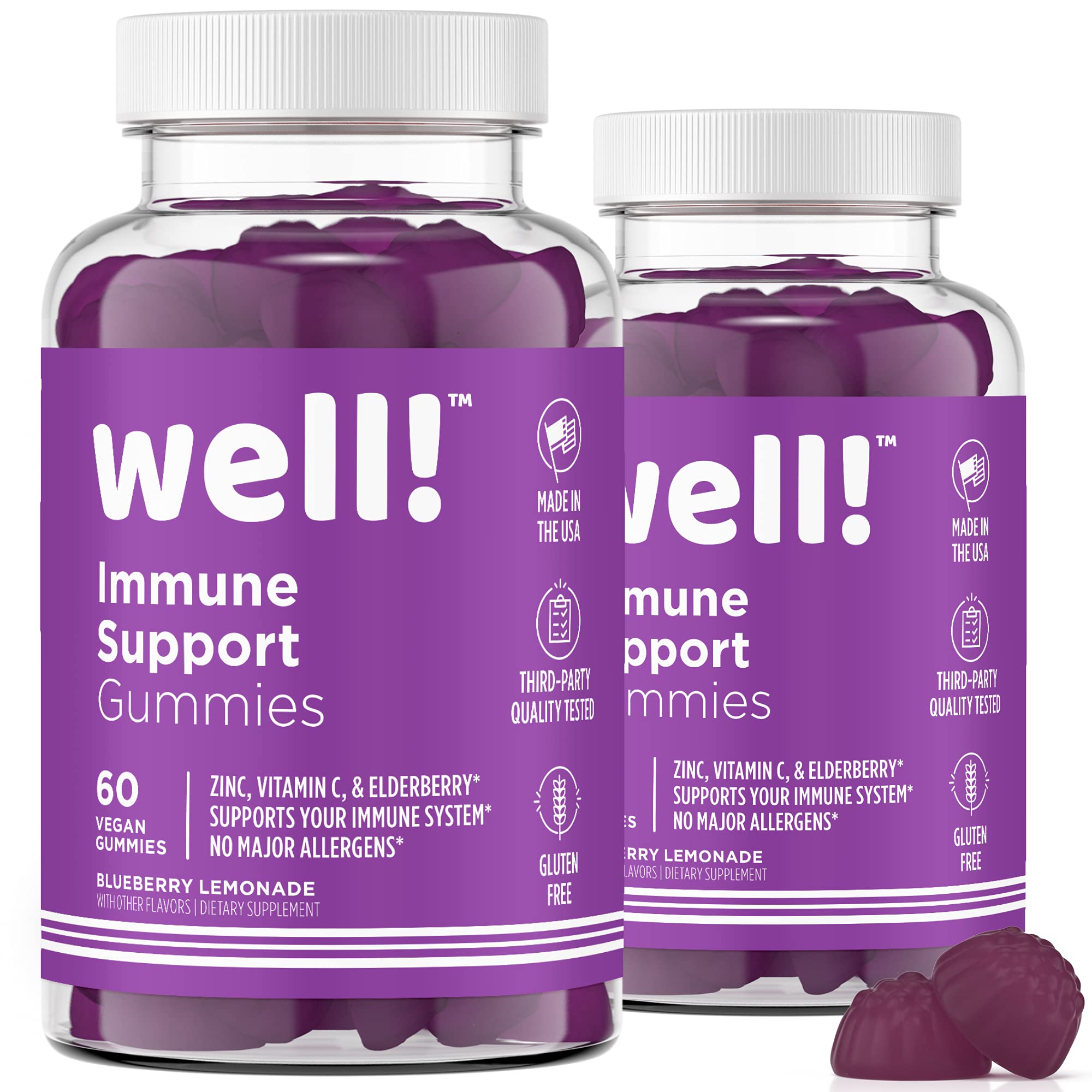 vegan elderberry gummies for immunity