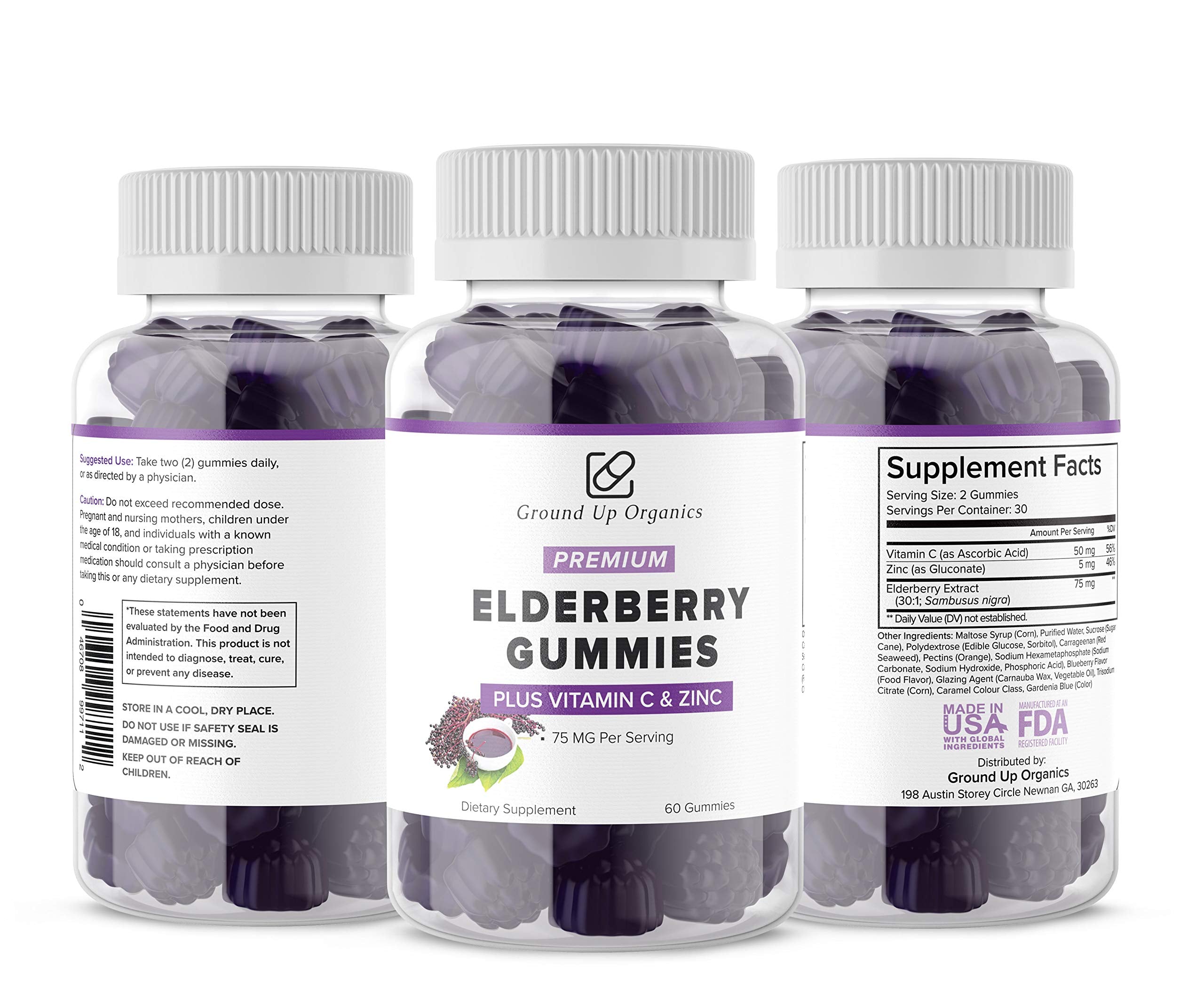 vegan elderberry gummies for immunity