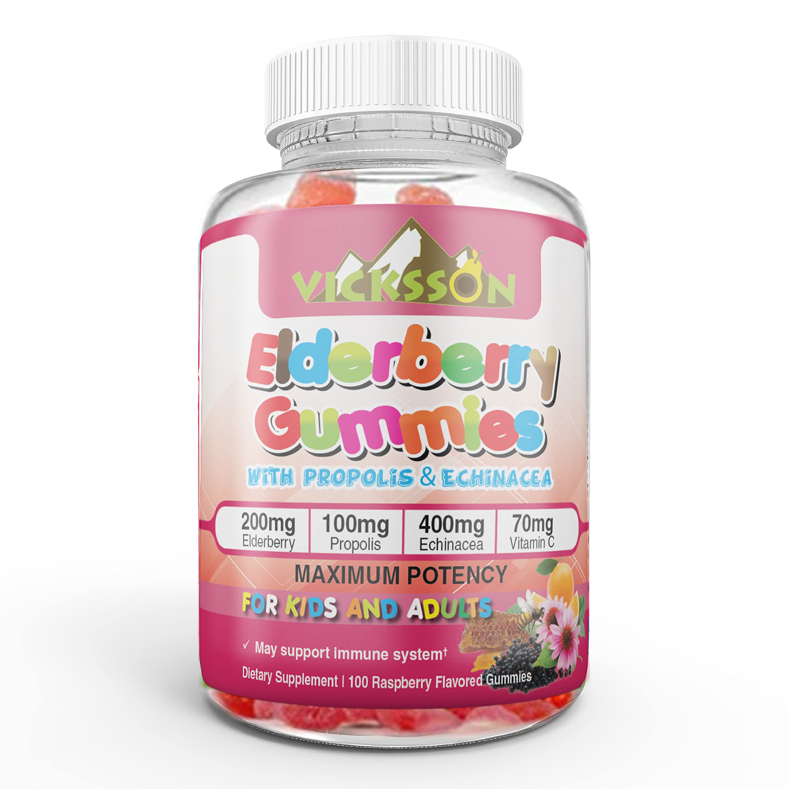 vegan elderberry gummies for kids