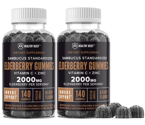 Vegan elderberry gummies for kids