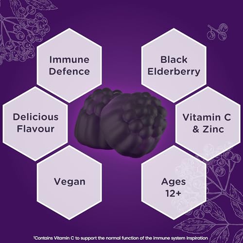 vegan elderberry gummies for wellness