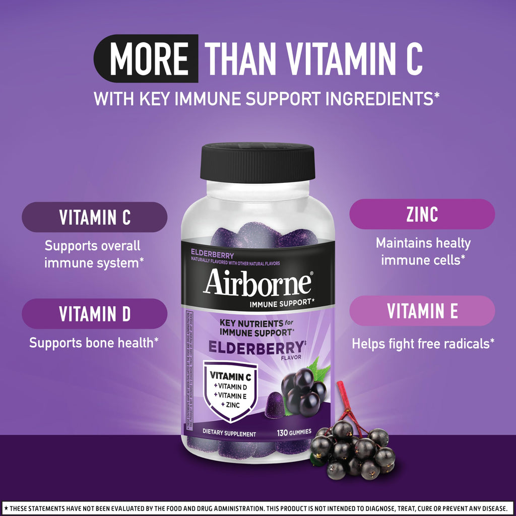 Vegan elderberry gummies for wellness
