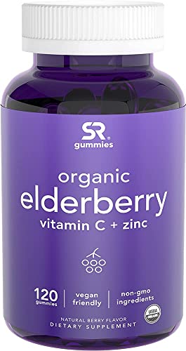 vegan elderberry gummies with probiotics