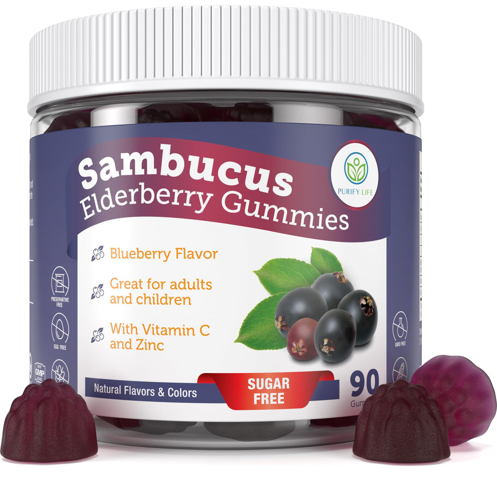 vegan elderberry gummies with vitamin C
