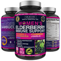 vegan elderberry immune support capsules