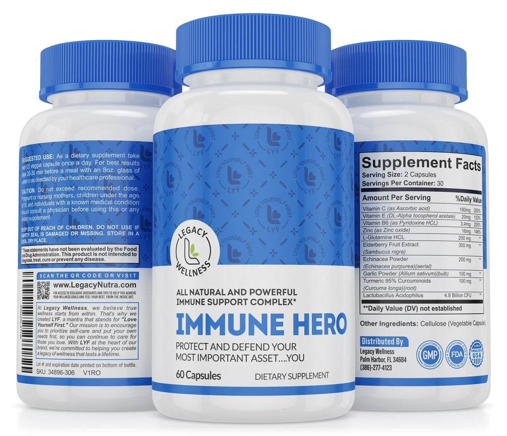 vegan elderberry immune support capsules