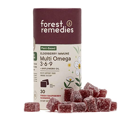 vegan elderberry immune support gummies