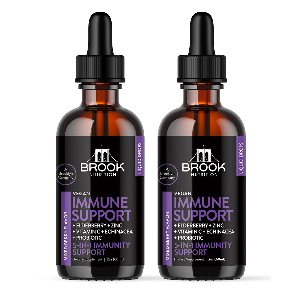 vegan elderberry immune support supplement