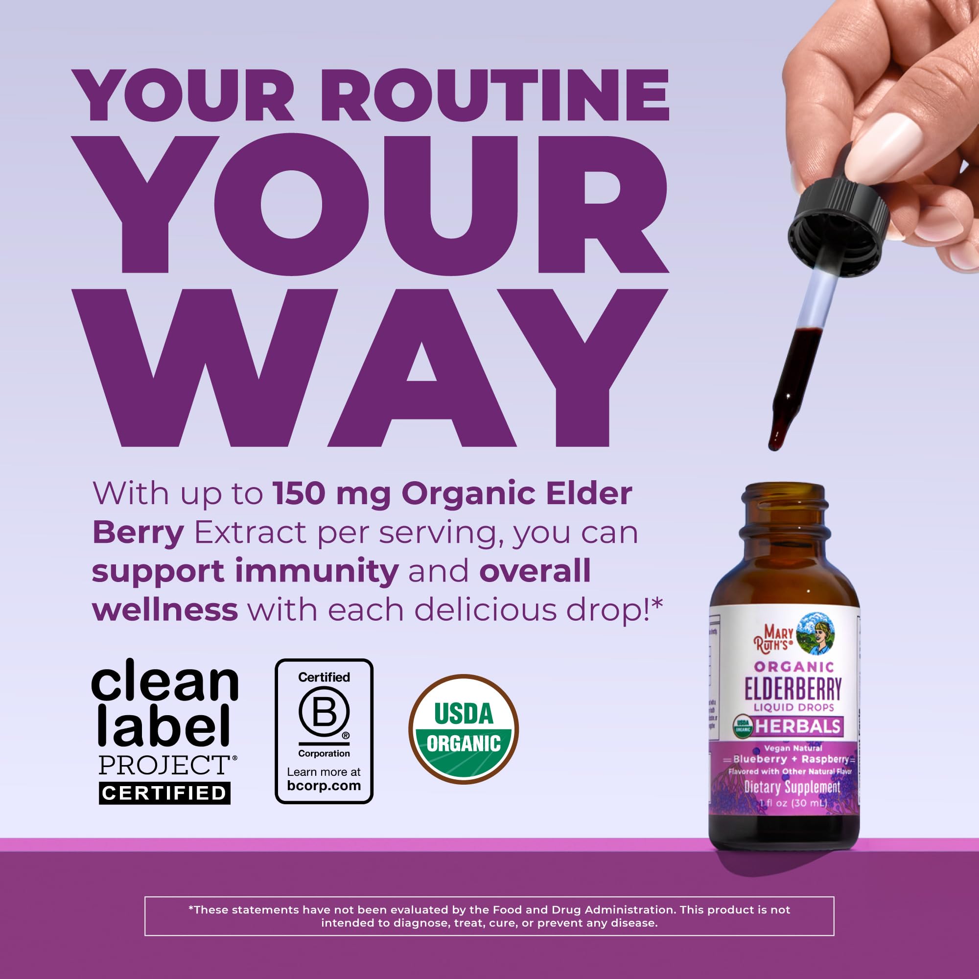 vegan elderberry immune support