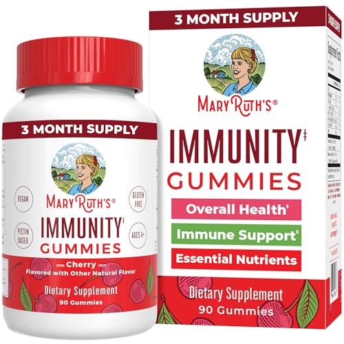 vegan elderberry immunity gummies cherry