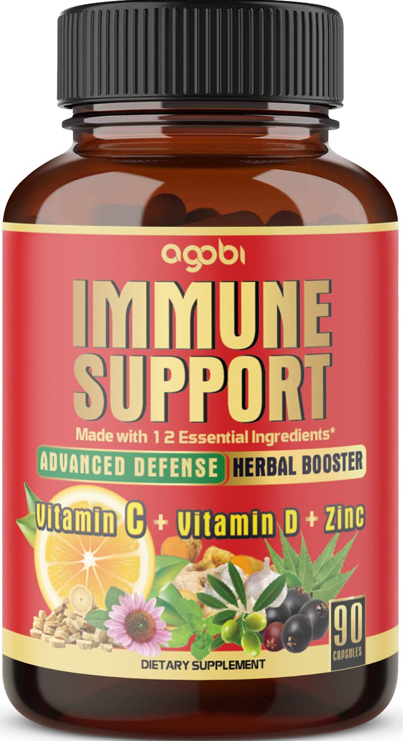 Vegan elderberry supplement for strength